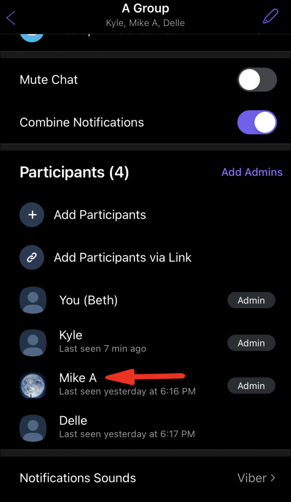 How to Leave a Group in Viber