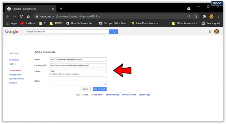 How To Search Bookmarks in Chrome
