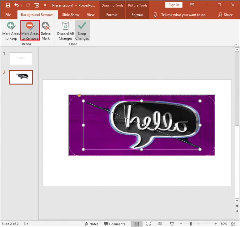How to Convert an Image Background to Transparent in PowerPoint