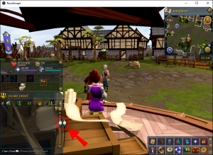 How to Open the Chat in RuneScape
