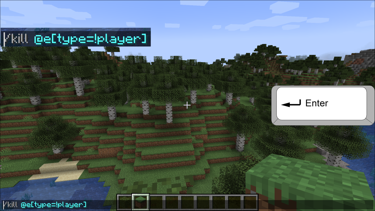 How to Kill All Mobs in Minecraft