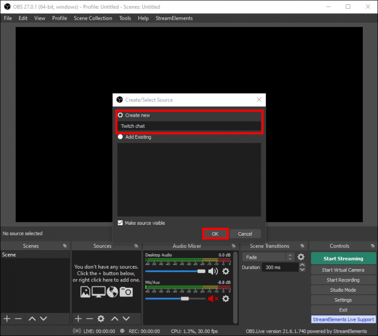 How to Get Chat on Screen in OBS