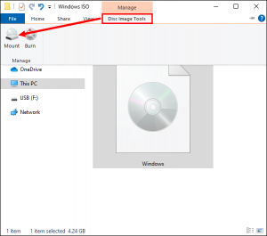 How to Install an ISO File in Windows 10
