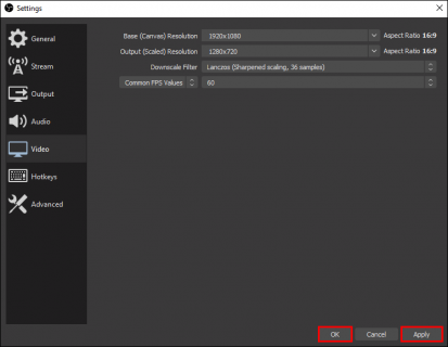 How to Change the Aspect Ratio in OBS