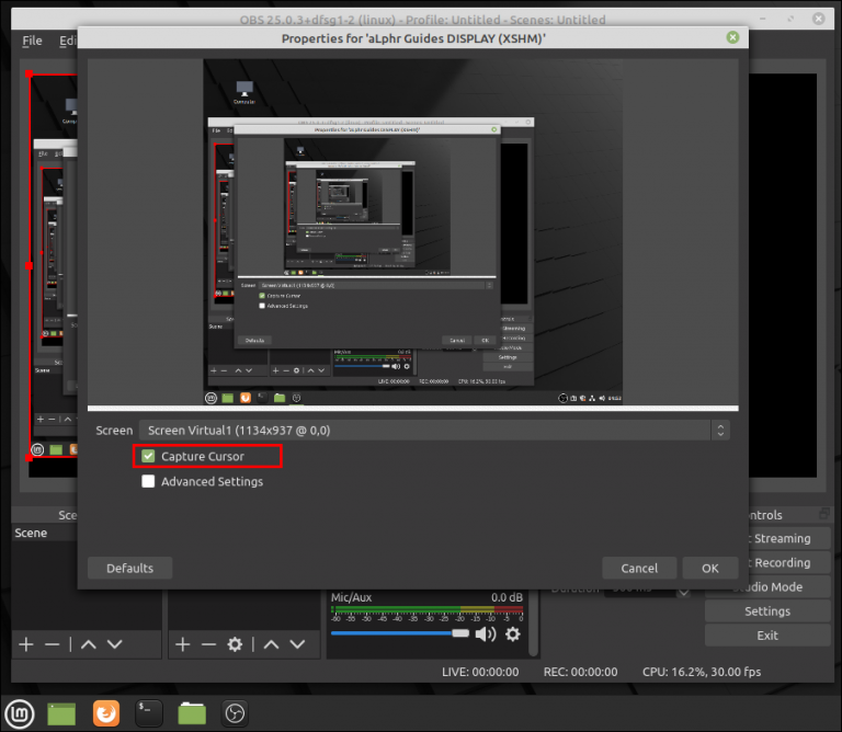 How To Crop the Window Capture in OBS