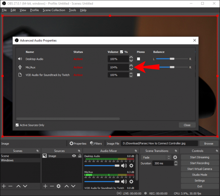 How To Make the Mic Louder in OBS