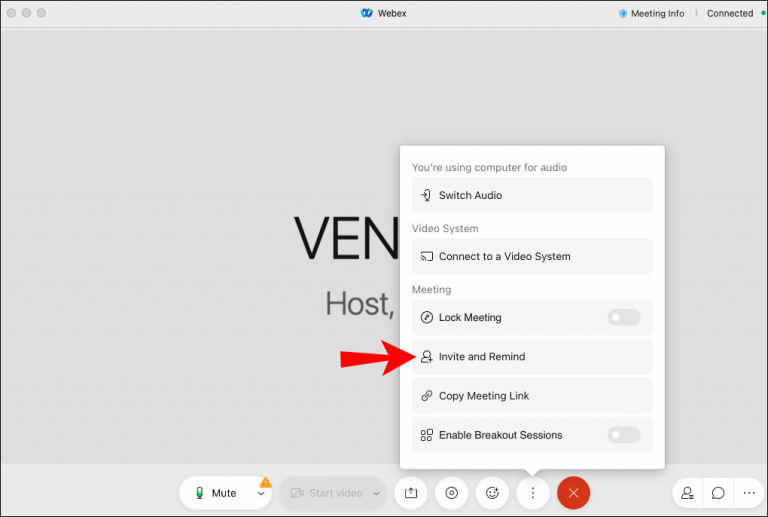 How to Change Hosts in Webex