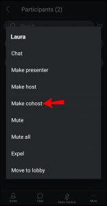 How to Change Hosts in Webex