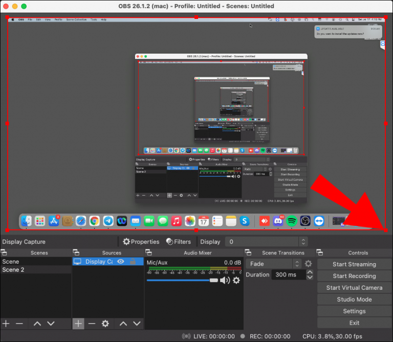 How To Crop the Window Capture in OBS