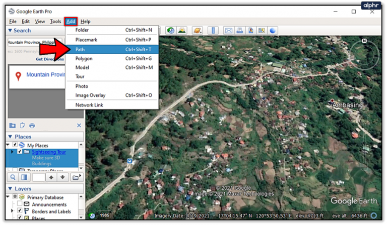 How To Show Elevation in Google Earth