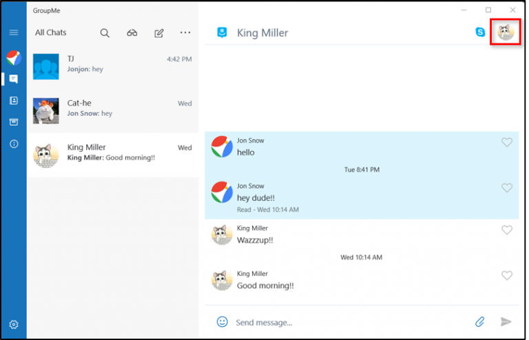How to Delete Chats in GroupMe