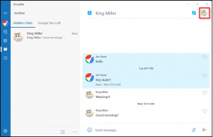 How to Delete Chats in GroupMe