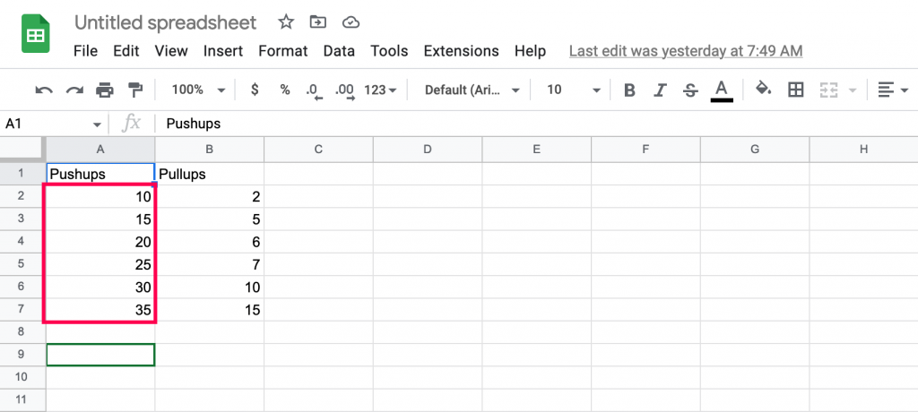 How to Add Numbers in Google Sheets