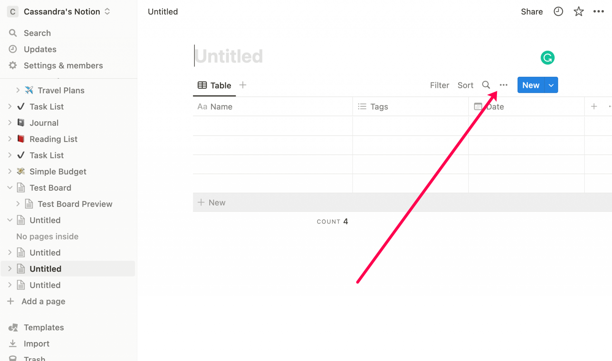 How to Make a Calendar in Notion