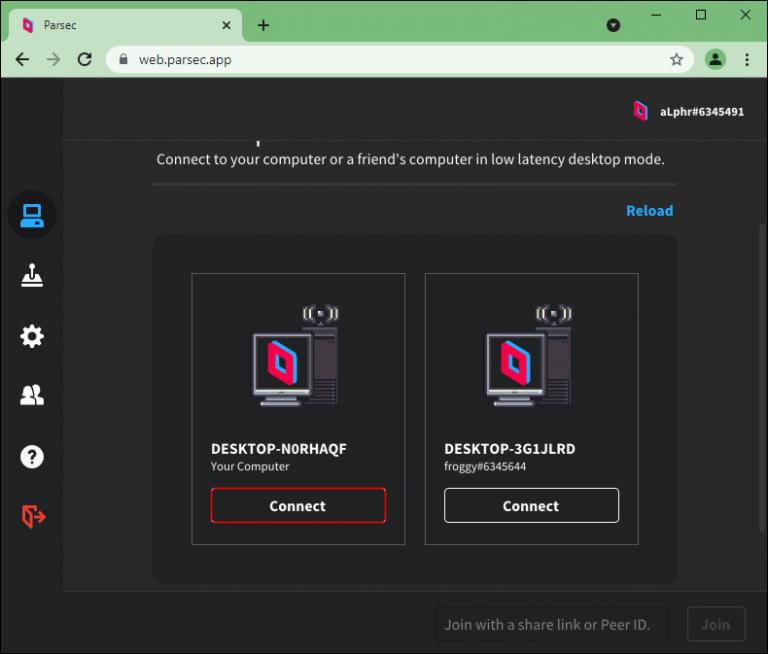 How to Stop Hosting in Parsec