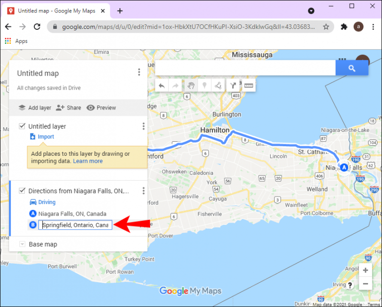 How to Save a Route in Google Maps