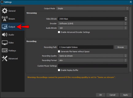 How to Change the Resolution in OBS