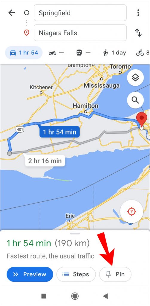How to Save a Route in Google Maps