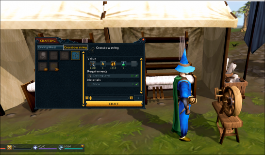 How to Make a Crossbow in RuneScape