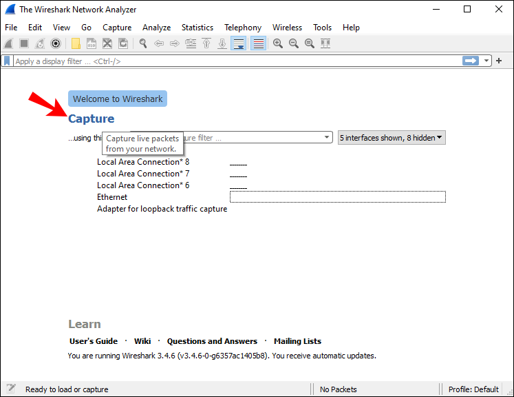 How to Capture HTTP traffic in Wireshark