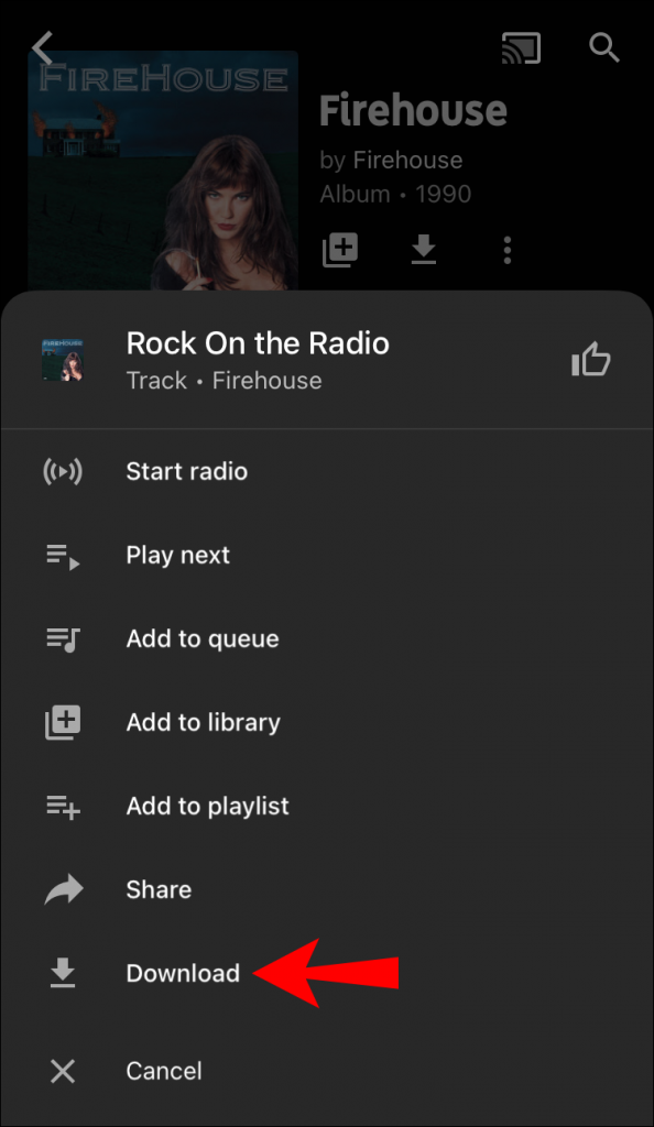 How to Download Library from YouTube Music