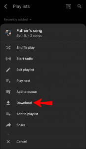 How to Download Library from YouTube Music