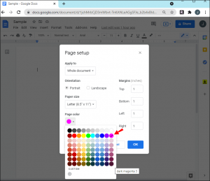 How To Remove a Background Color in Google Docs