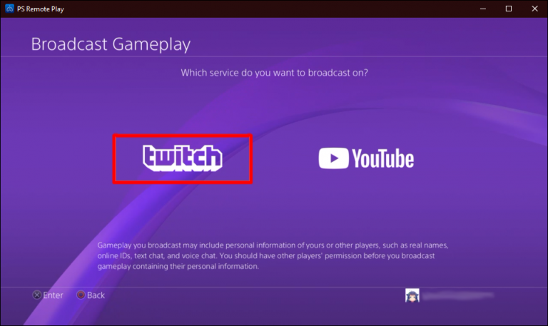 How to Stream Gameplay from a PS4