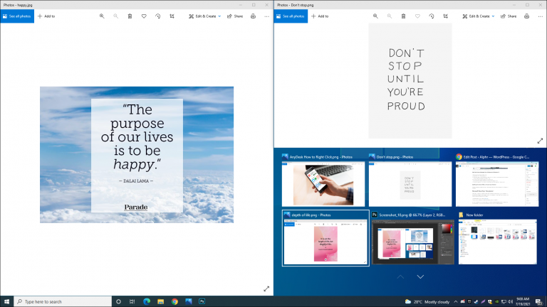 How To Split the Screen in Windows 10