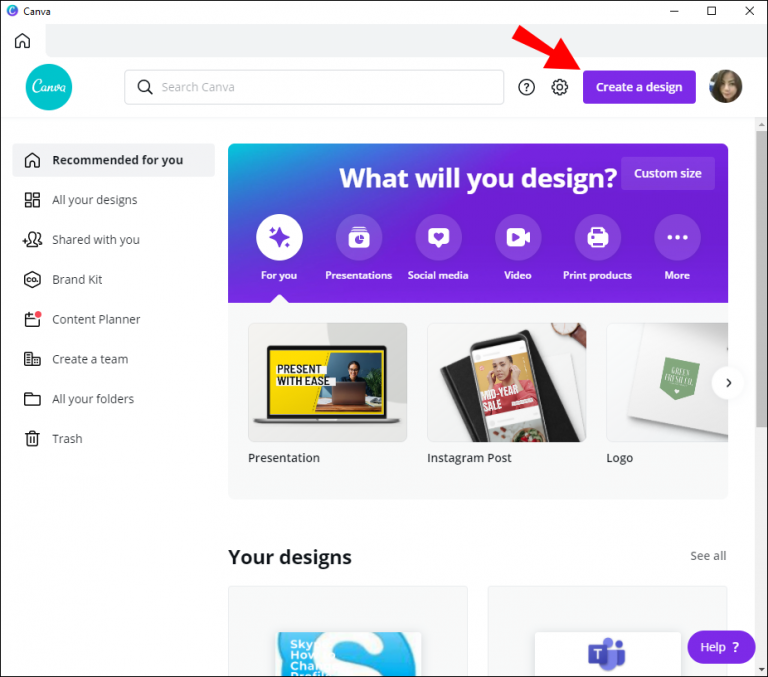 How To Change to Landscape in Canva