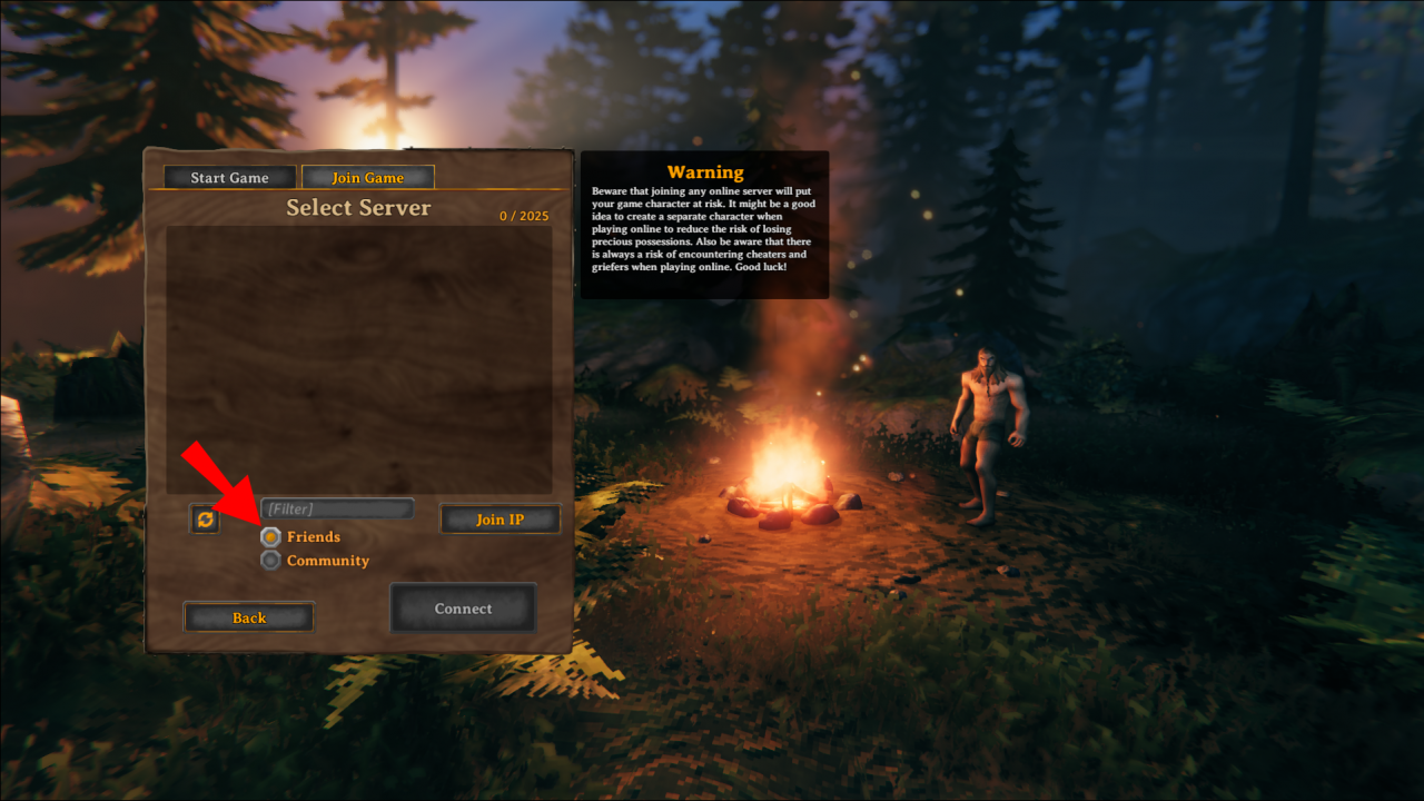 How to Join a Friends Game in Valheim