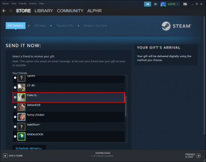 How To Gift a Steam Game