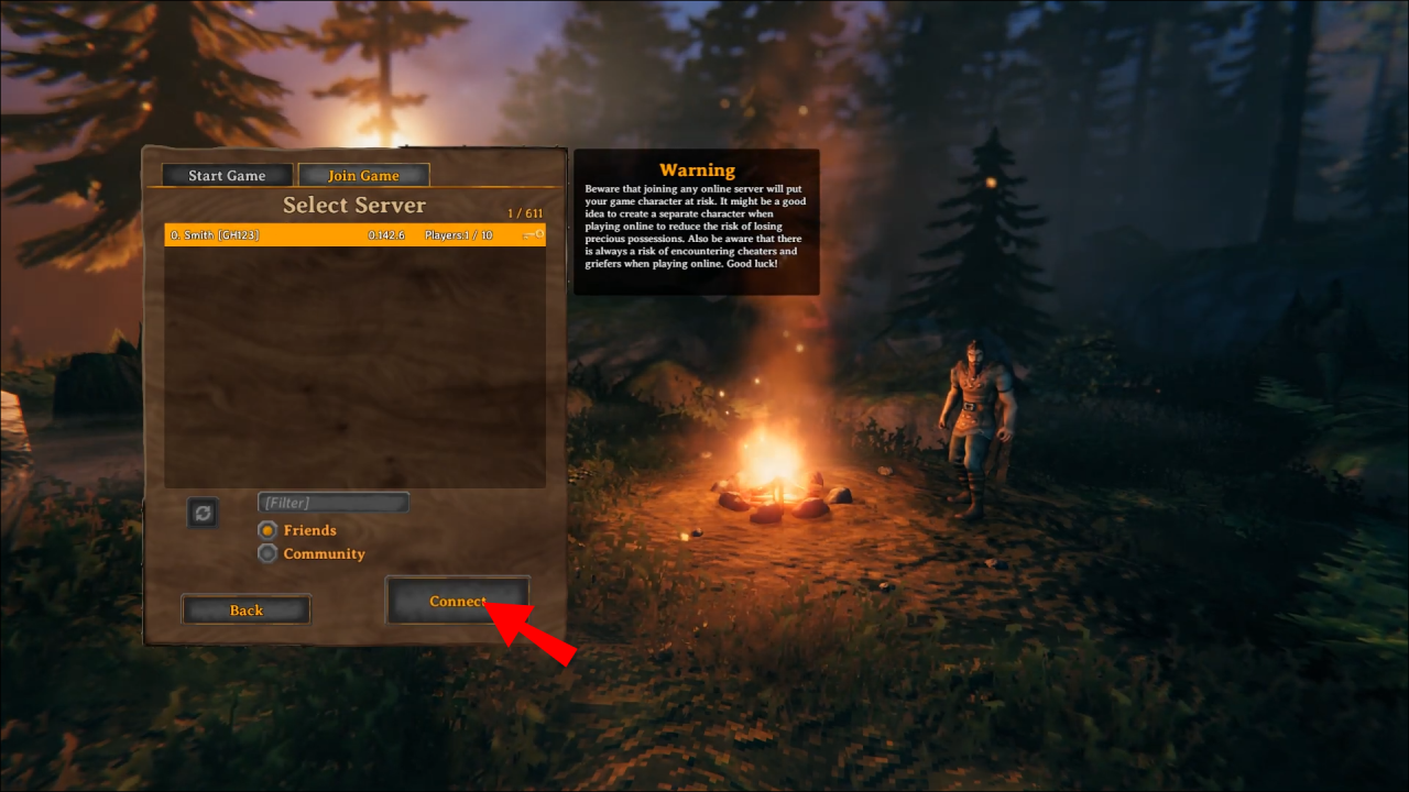 How to Join a Friends Game in Valheim