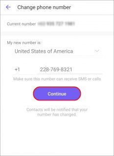 How To Change your Phone Number in Viber