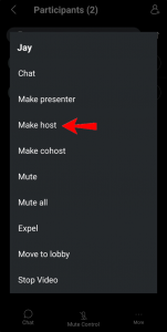 How to Change Hosts in Webex