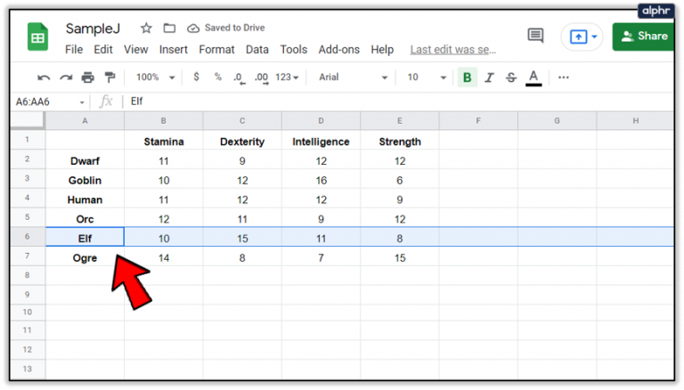 How To Swap Two Rows in Google Sheets