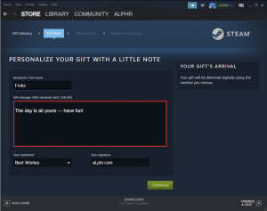 How To Gift a Steam Game