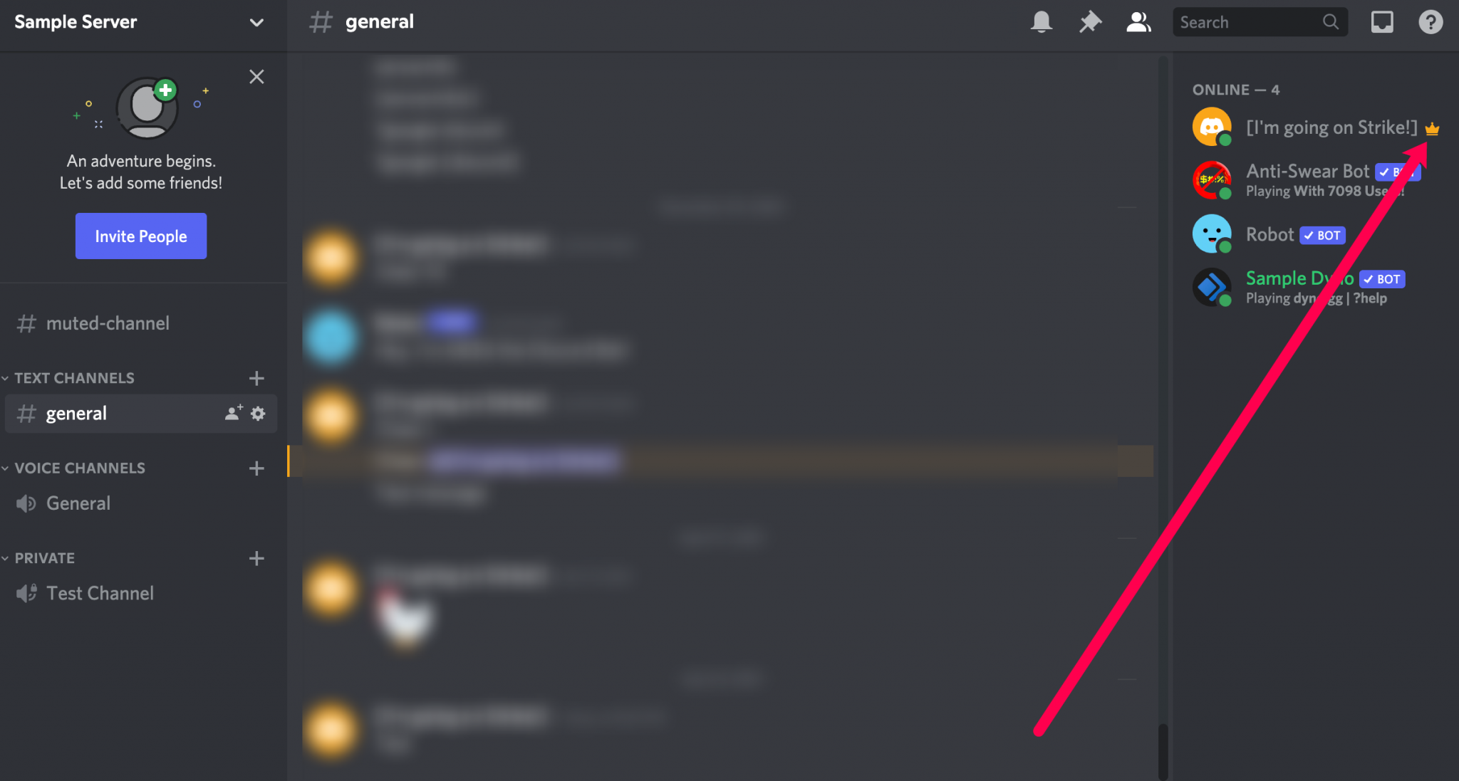 How to Remove the Crown on Discord