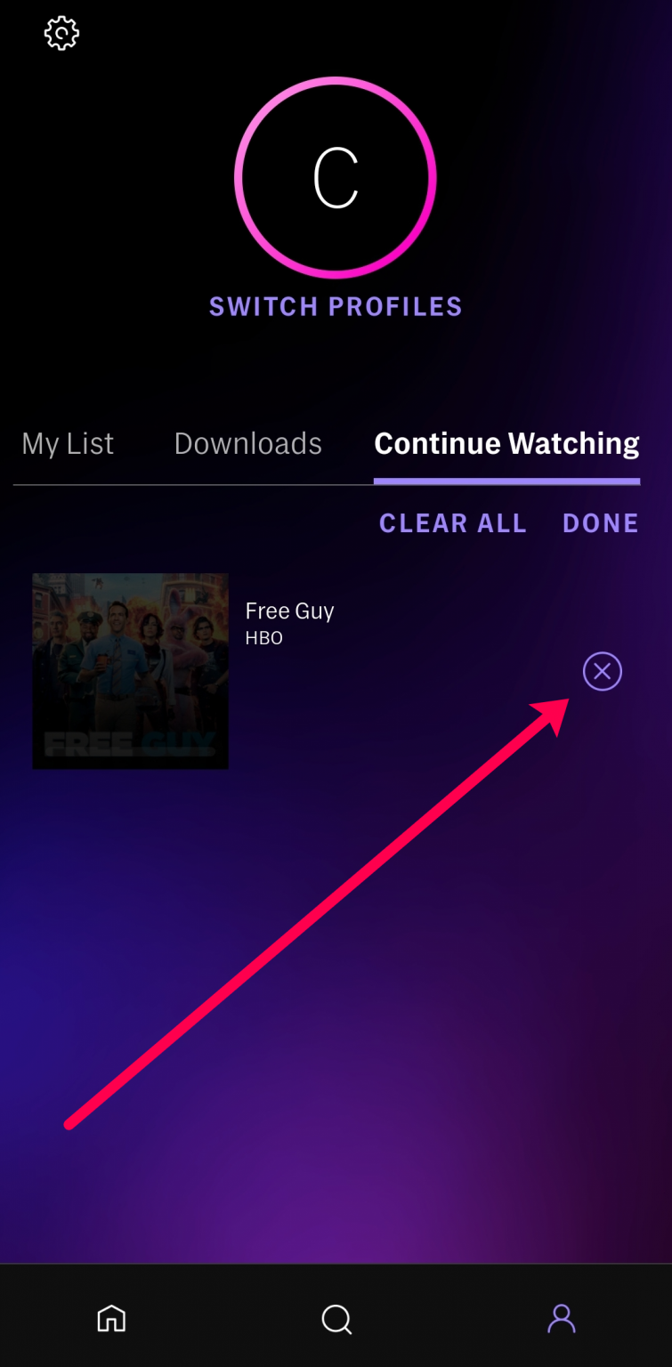 How To Clear Continue Watching in HBO Max