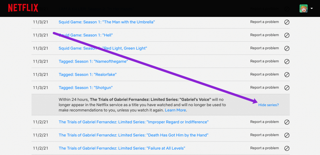 How to Remove Netflix Recently Watched Shows