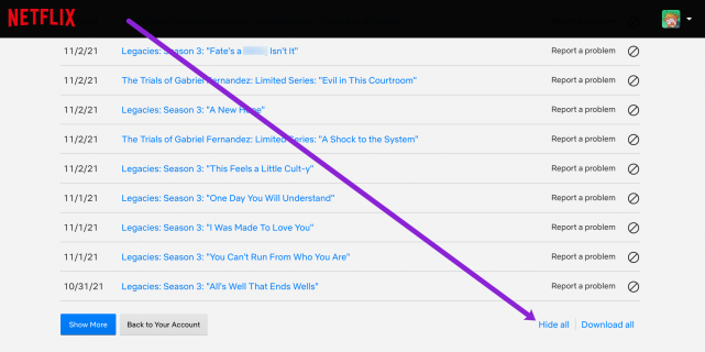 How to Remove Netflix Recently Watched Shows