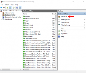 How to Block Access or Internet Access to Specific Apps in Windows 10