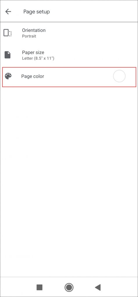 How To Remove a Background Color in Google Docs