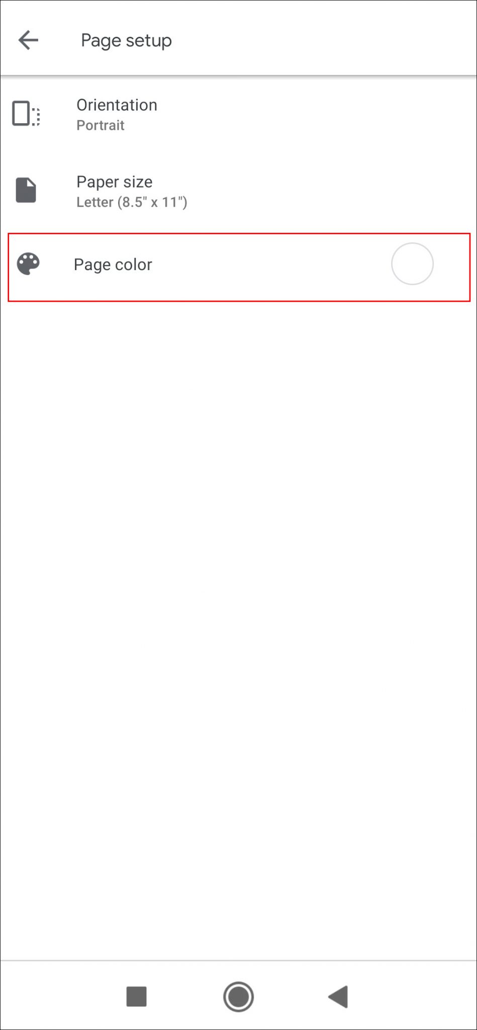 How To Remove a Background Color in Google Docs