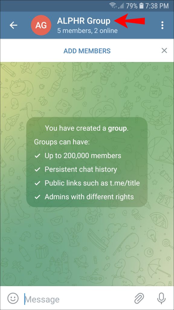 How to Create a Supergroup in Telegram
