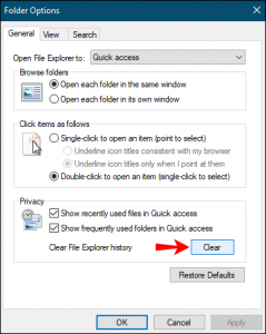 How to Clear and Turn Off Recent Files in Windows 10