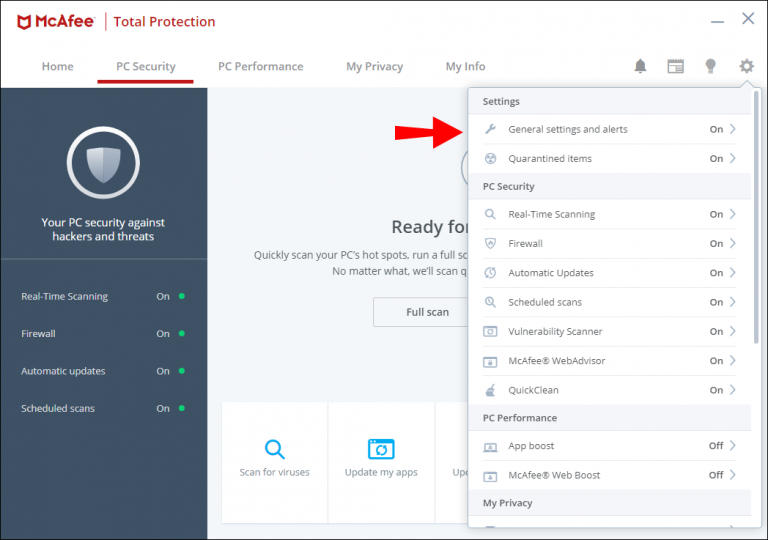 How to Stop McAfee Pop-Ups & Notifications Everywhere