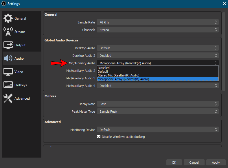 How To Record Desktop Audio In Obs