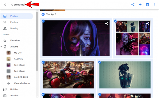 How to Select All in Google Photos from a PC or Mobile Device