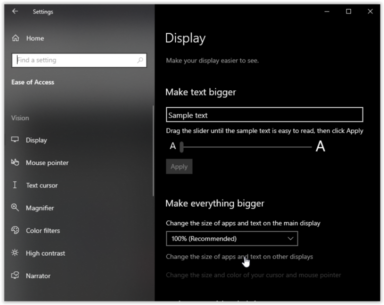 How to Configure Display Scaling in Windows 10